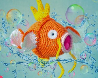 Crochet Magikarp - Etsy