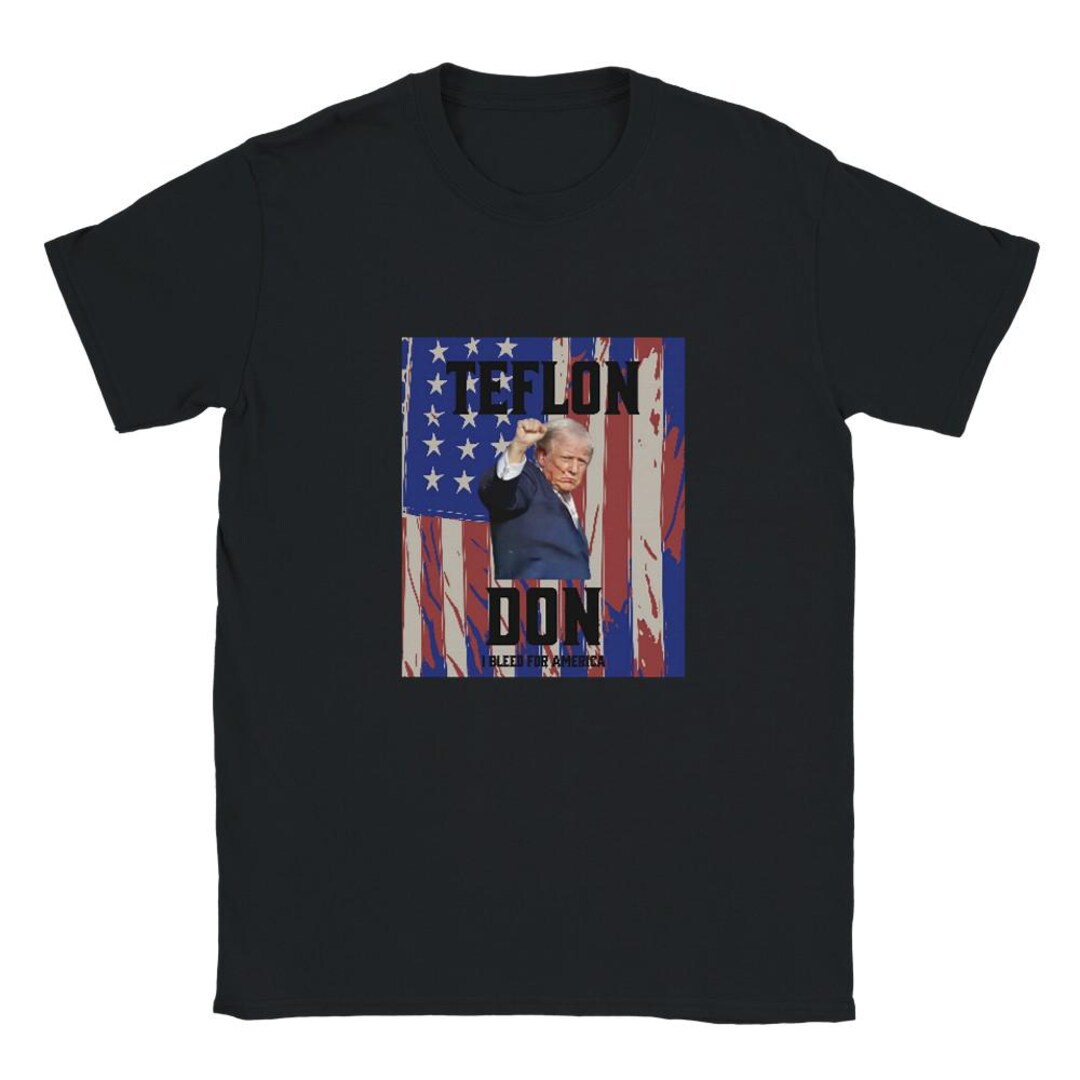 TEFLON DON: Donald Trump Classic Unisex Crewneck T-shirt - Etsy