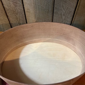 Shaker Oval Box 8 Walnut - Etsy