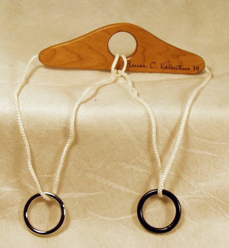 Wooden Rope Ring Puzzle - Brainteaser - Etsy