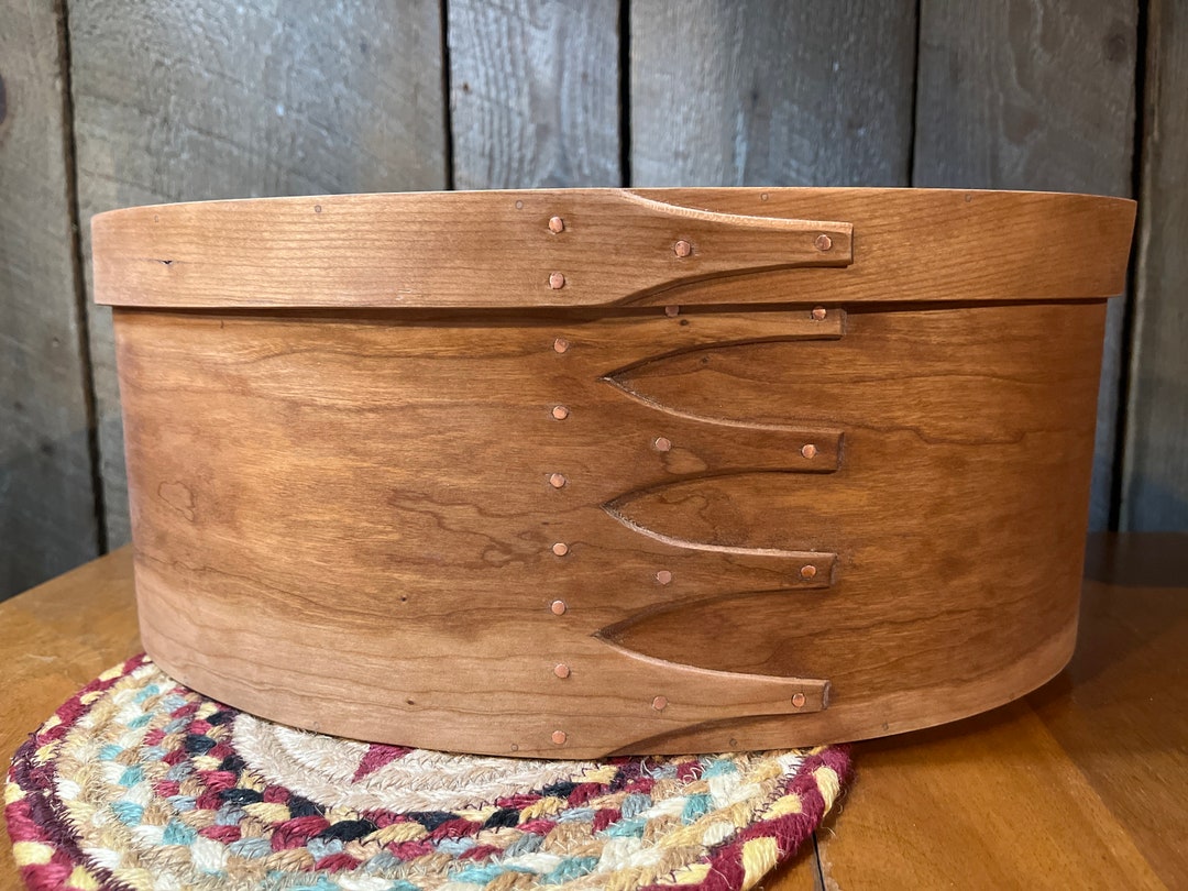 Shaker Oval Box 8 Cherry - Etsy