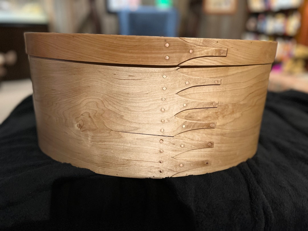 Shaker Oval Box #10 - Maple, Walnut and Cherry - Etsy