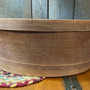 Shaker Oval Box 8 Walnut - Etsy