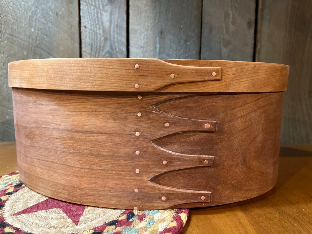 Shaker Oval Box #8 - Cherry - Etsy