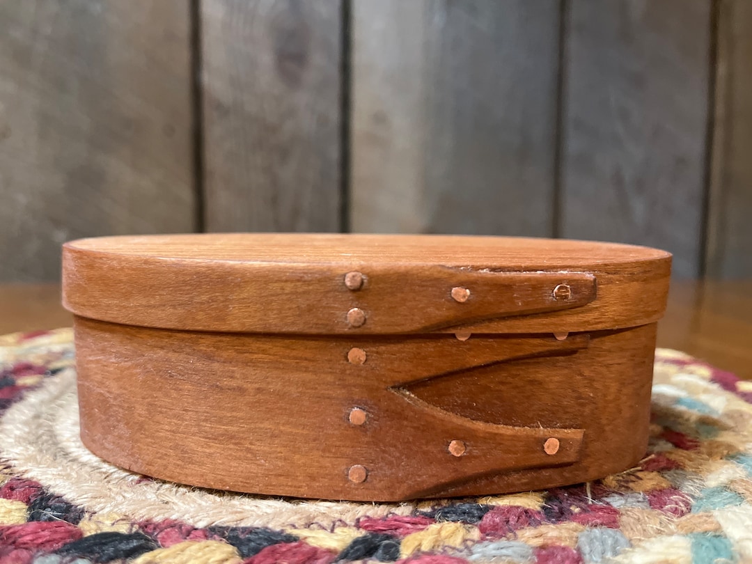 Shaker Oval Box #1 - Cherry - Etsy