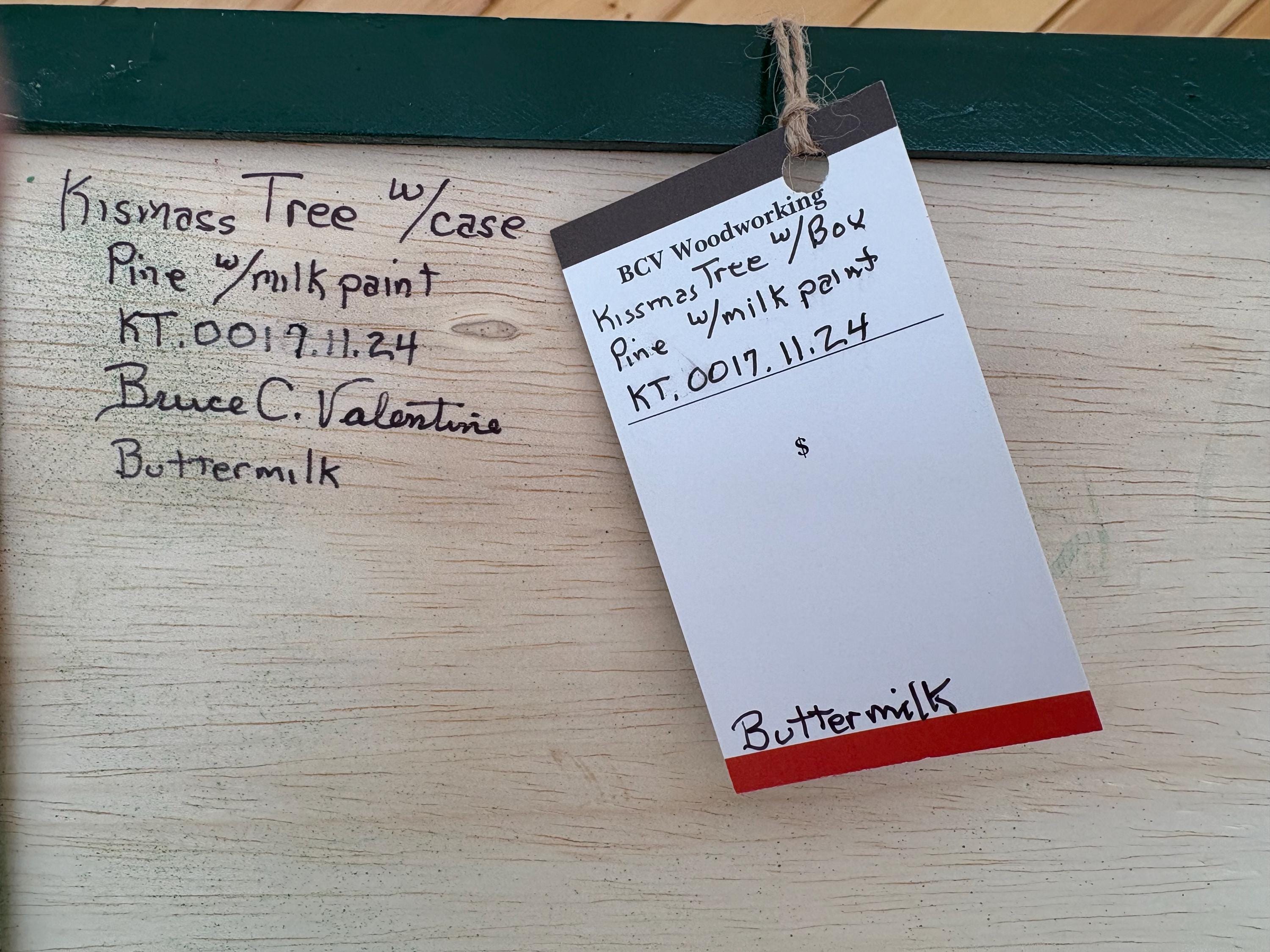 Holiday "kissmas" Tree With Storage Case - Pine With Lexington Green ...
