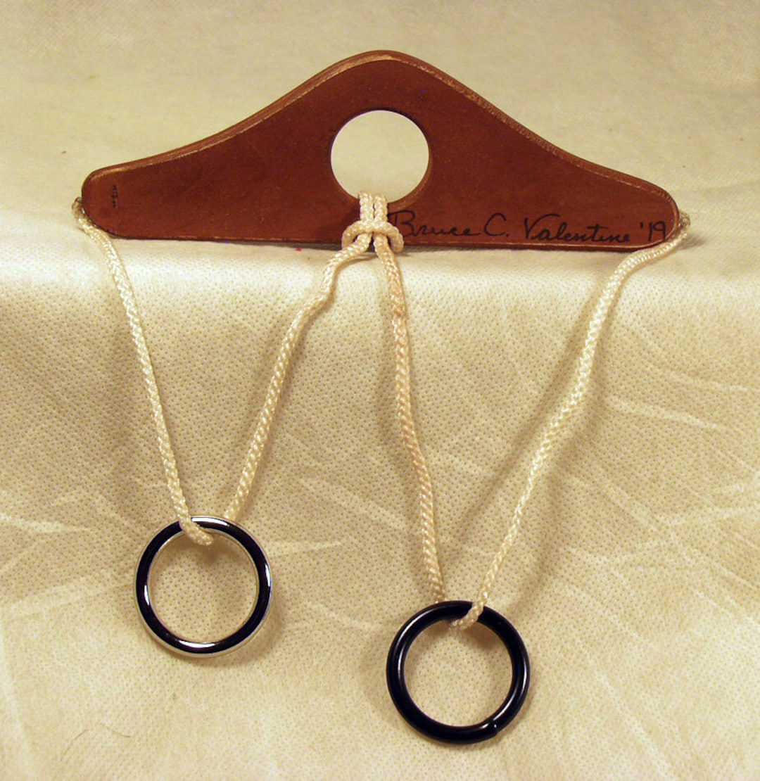 Wooden Rope Ring Puzzle - Brainteaser - Etsy