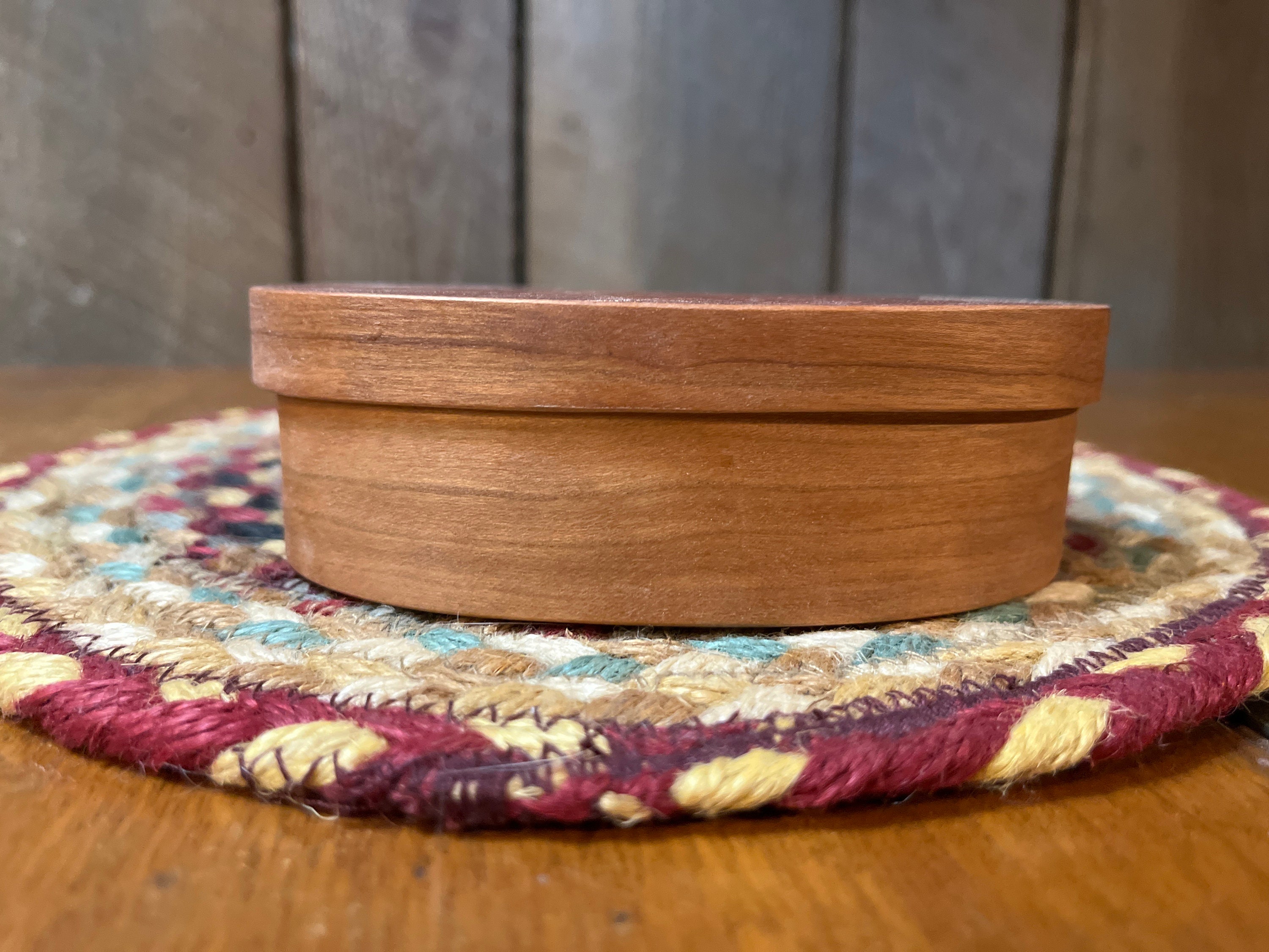 Shaker Oval Box #1 - Cherry - Etsy