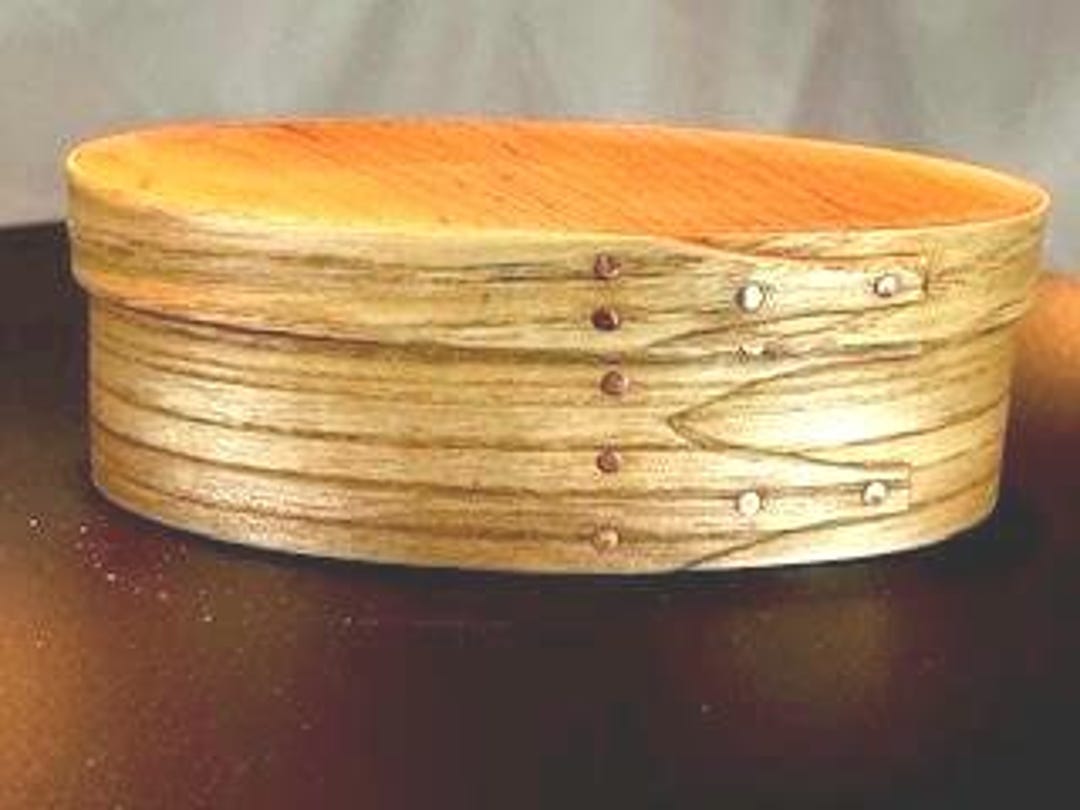 Shaker Oval Box #1 - Ash & Maple - Etsy