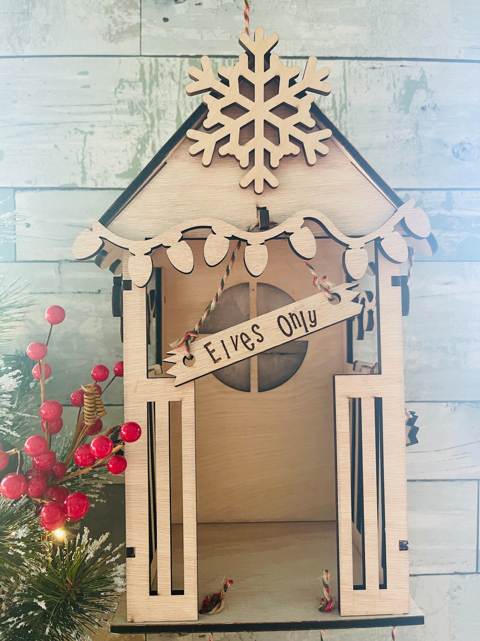 Elf/doll Treehouse Laser Cut File - Etsy