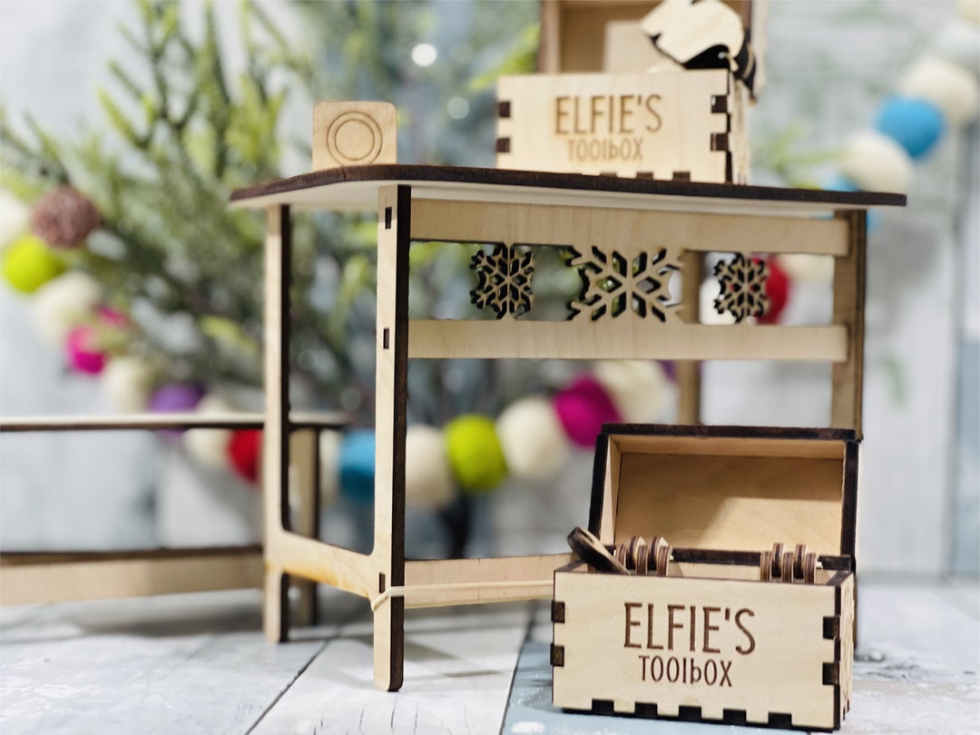 Elf/doll Table Bench Tool Box Laser Cut File - Etsy
