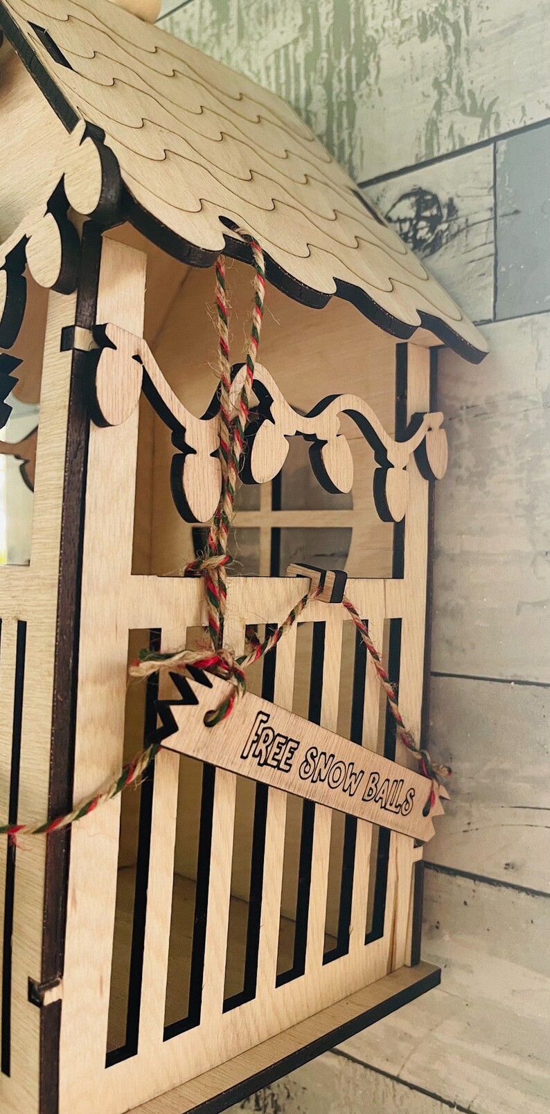 Elf/doll Treehouse Laser Cut File - Etsy