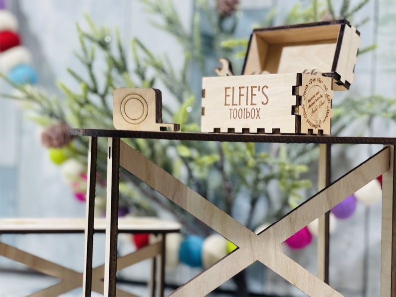 Elf/doll Table Bench Tool Box Laser Cut File - Etsy