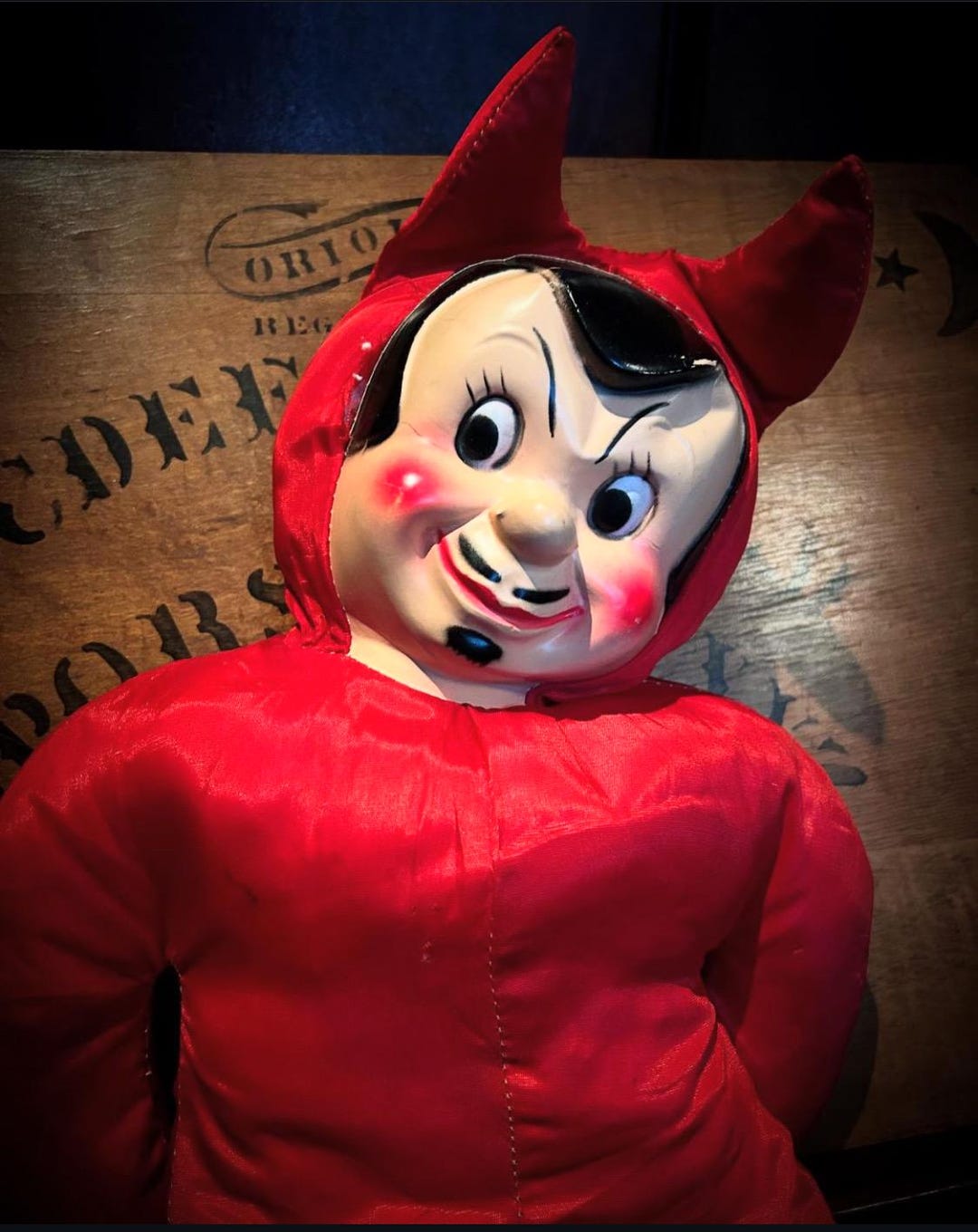 Vintage Circa 1950 Stuffed Samet and Wells Devil. ODDITIES - Etsy