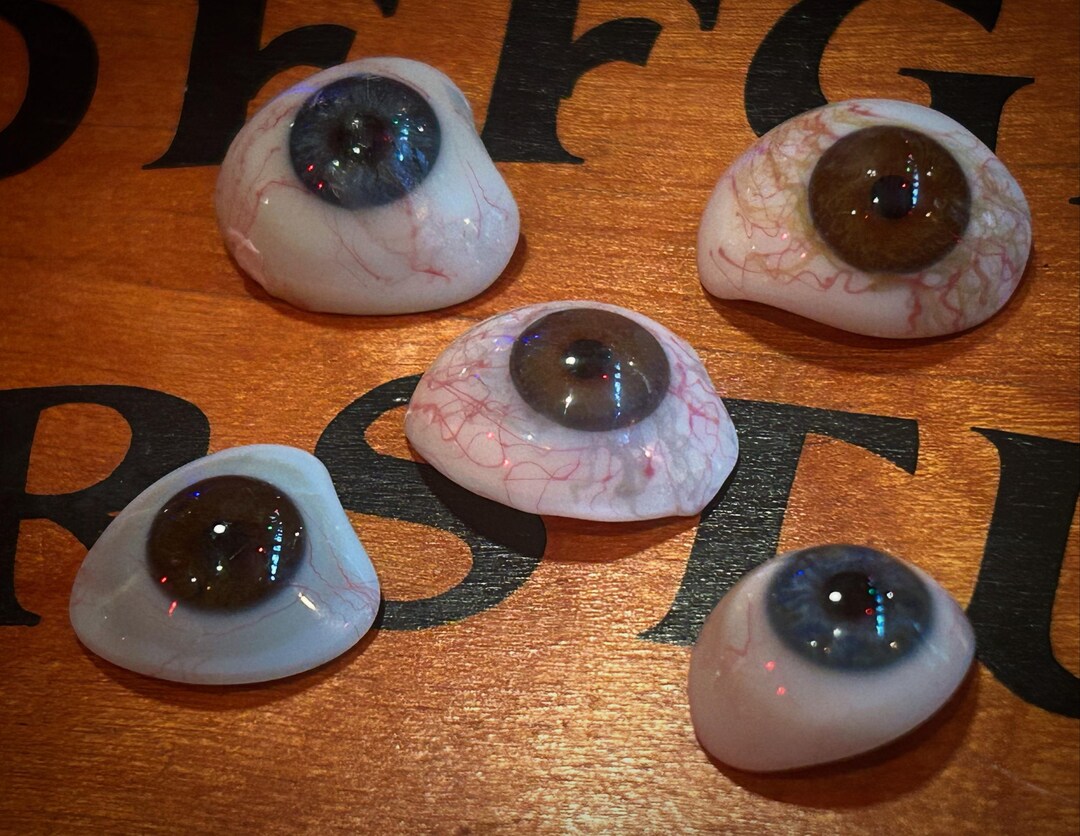 Lot of 5 1940s German Prosthetic Eyes ODDITIES - Etsy
