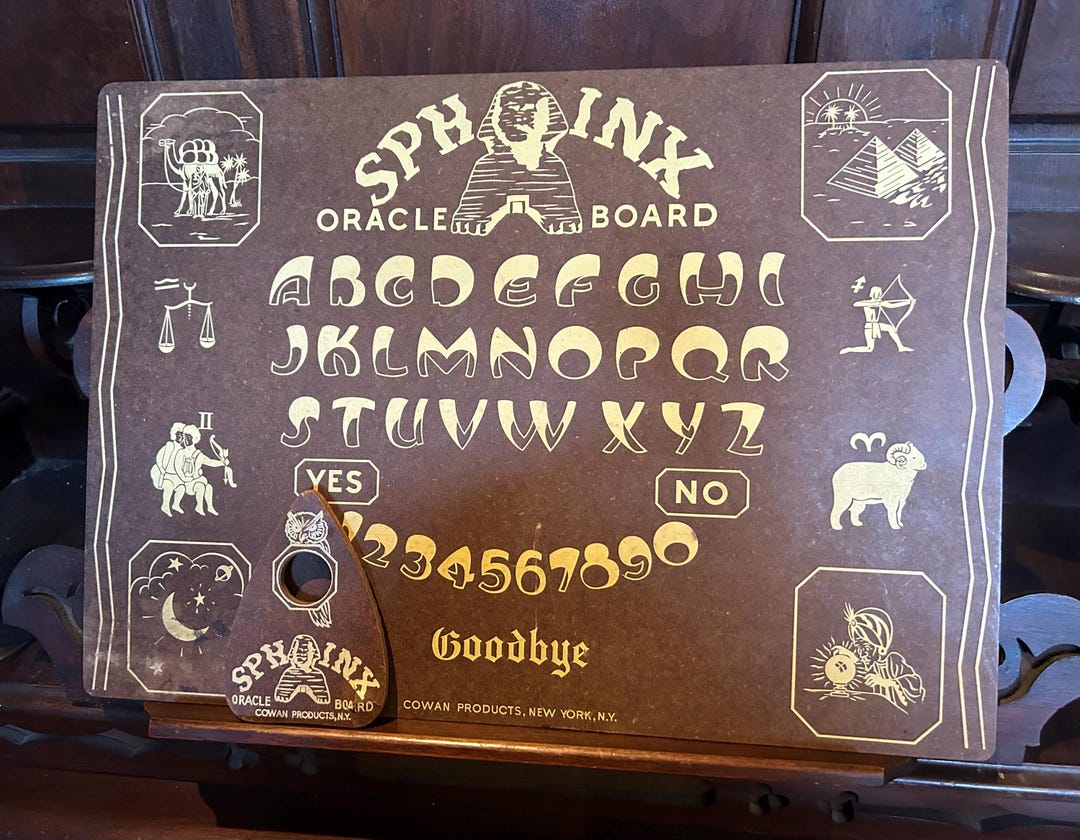 1940s Sphinx Oracle Board OUIJA - Etsy
