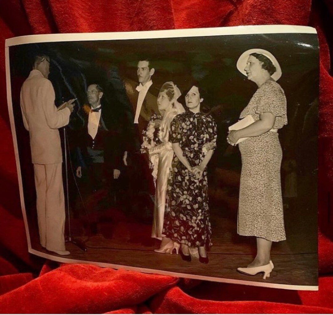 1936 Press Photo of the Wedding of Siamese Twin Violet Hilton - Etsy