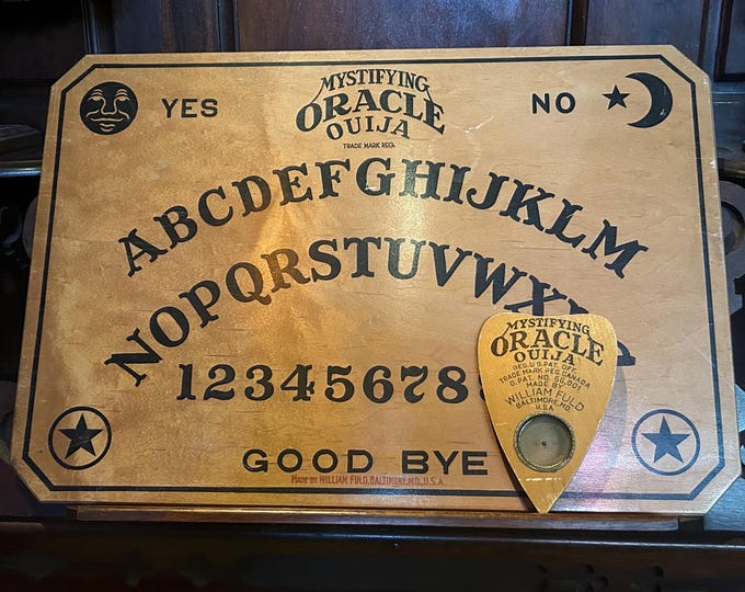 Circa 1930 Mystifying Oracle Ouija. ODDITIES - Etsy