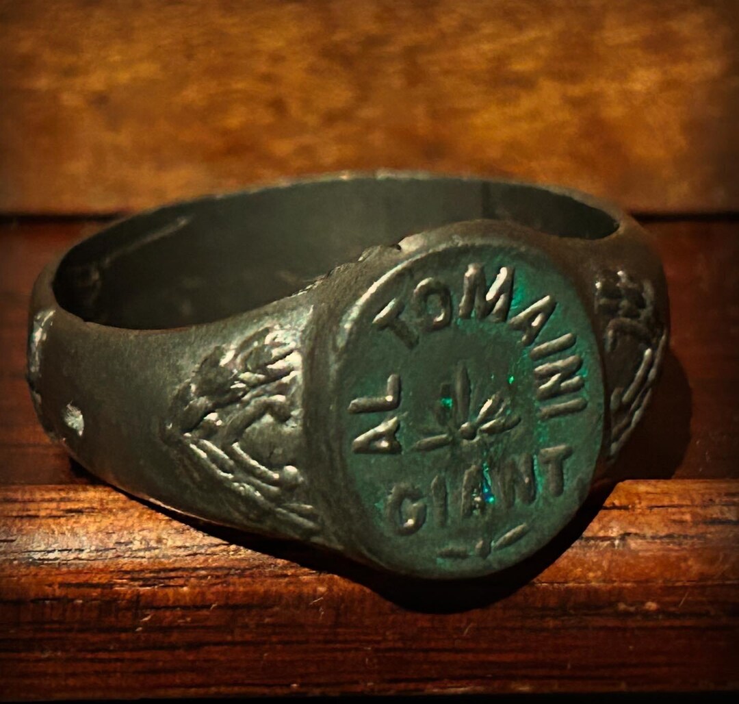 Vintage Souvenir Giant Ring From Sideshow Giant Al Tomani. ODDITIES - Etsy