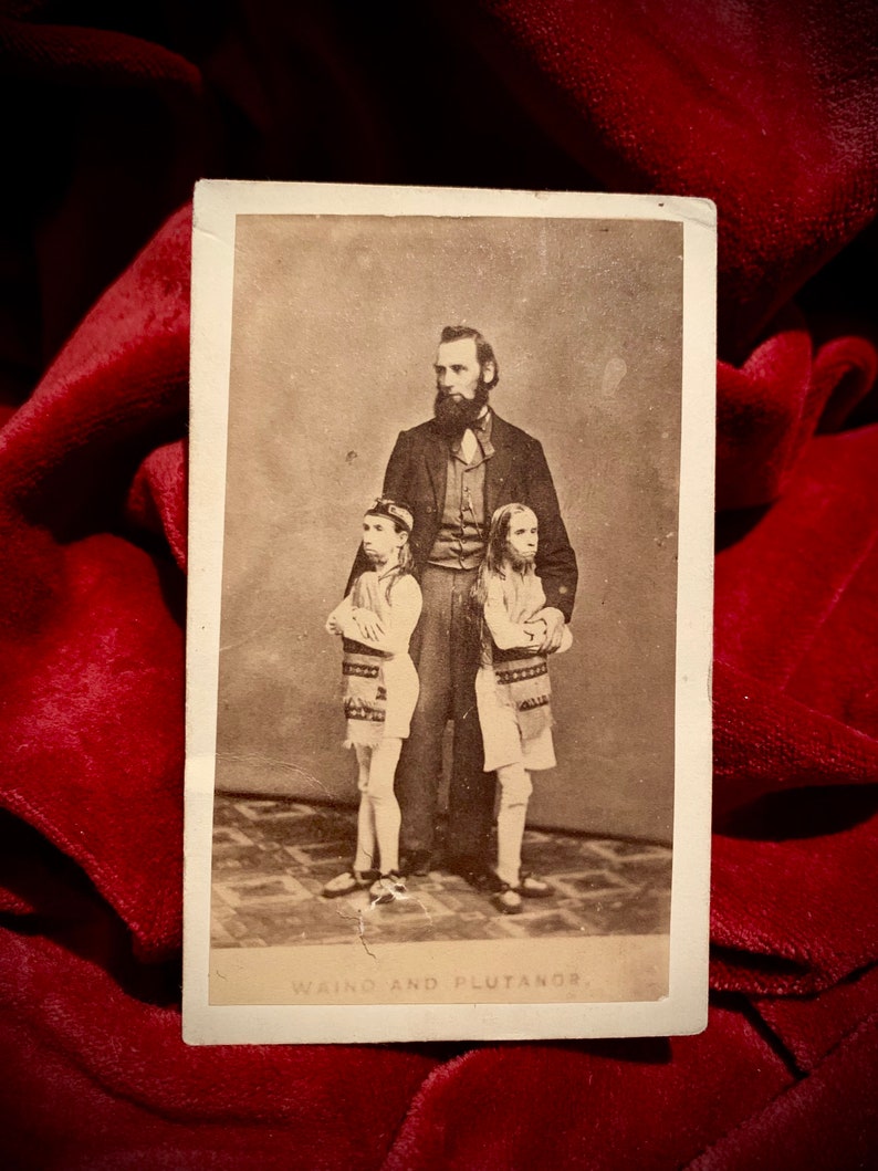 19th Century CDV of Sideshow Performers the Wild Men of Borneo - Etsy