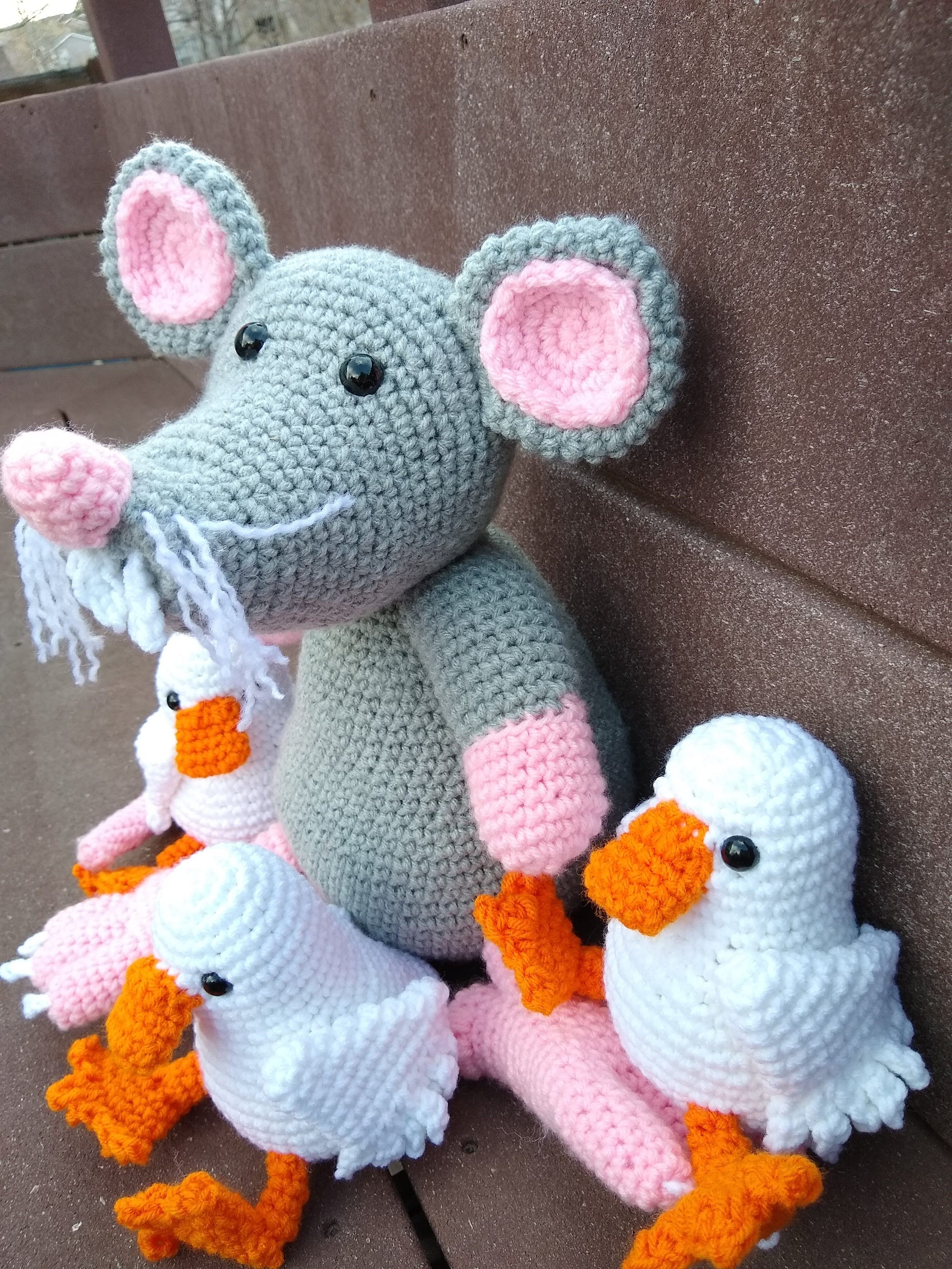 Crochet Pattern: Remy the Rat Toy Amigurumi - Etsy