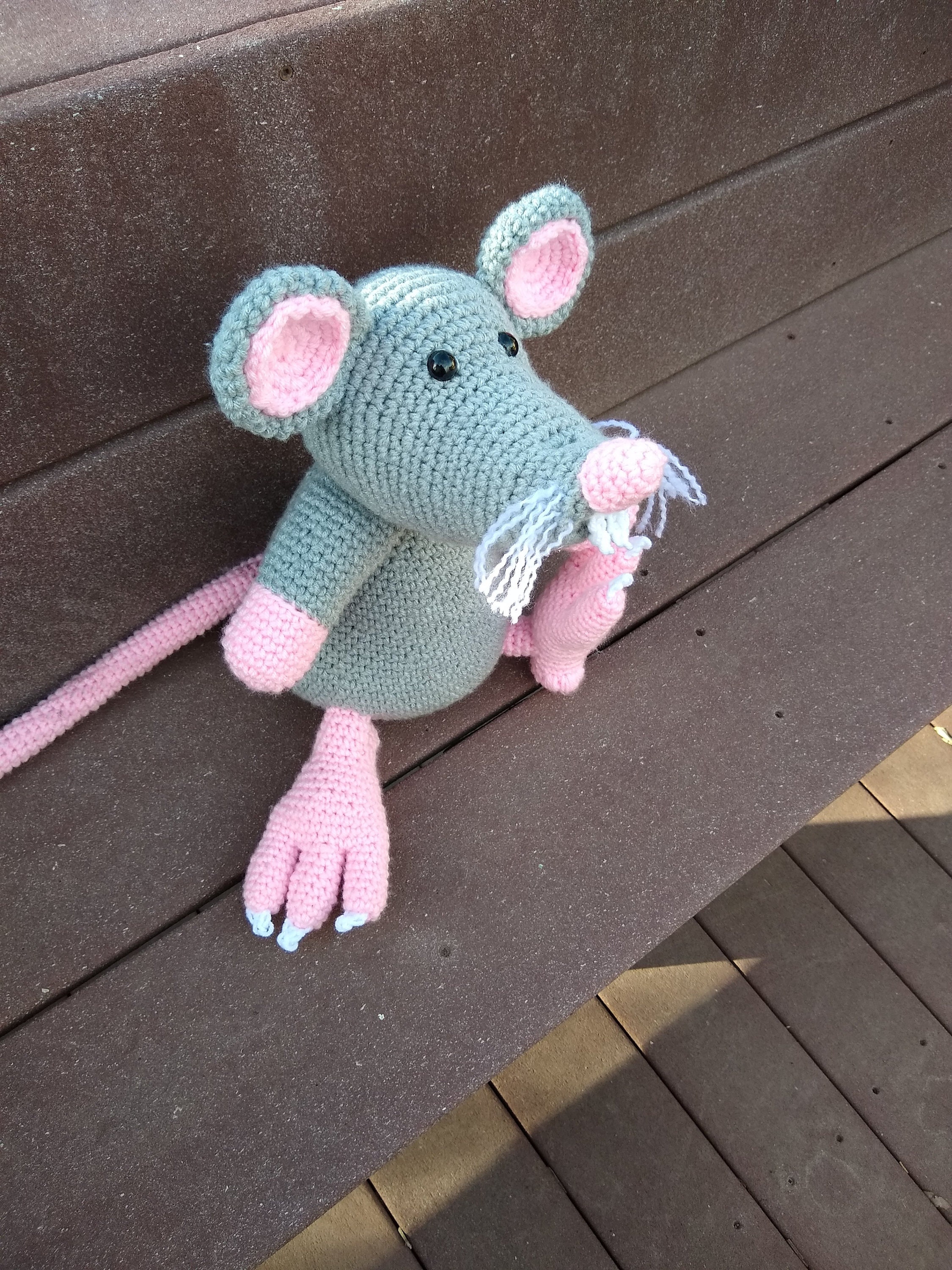 Crochet Pattern: Remy the Rat Toy Amigurumi - Etsy