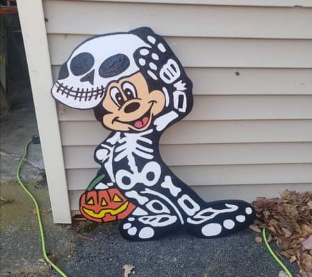 Mickey Mouse Wood Cutout - Etsy