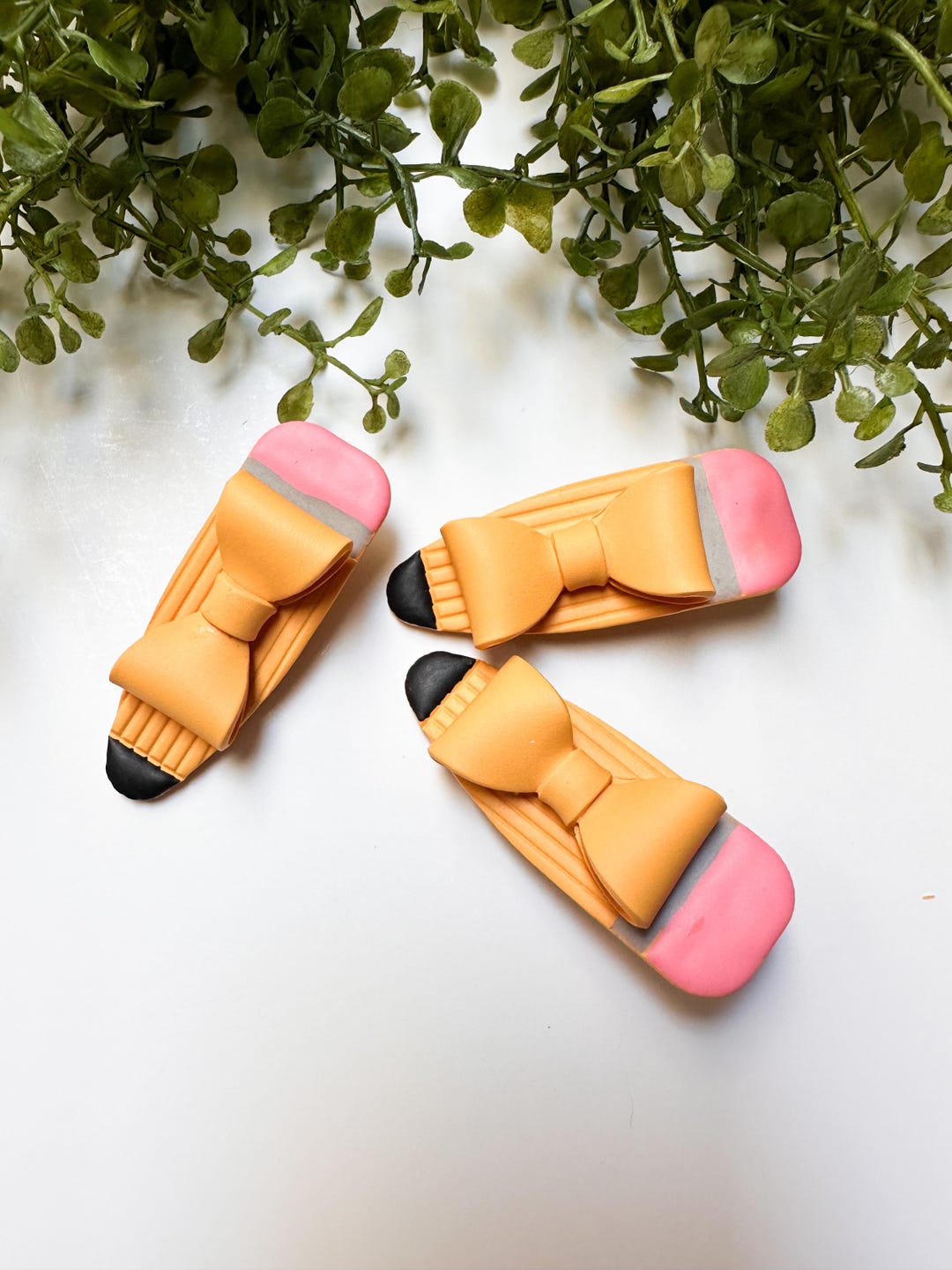 Statement Bow Clips |clay Hair Clips| Hair Accessories - Etsy