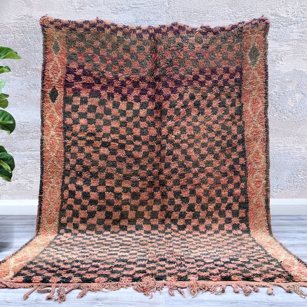 Moroccan Checkered Rug - Etsy