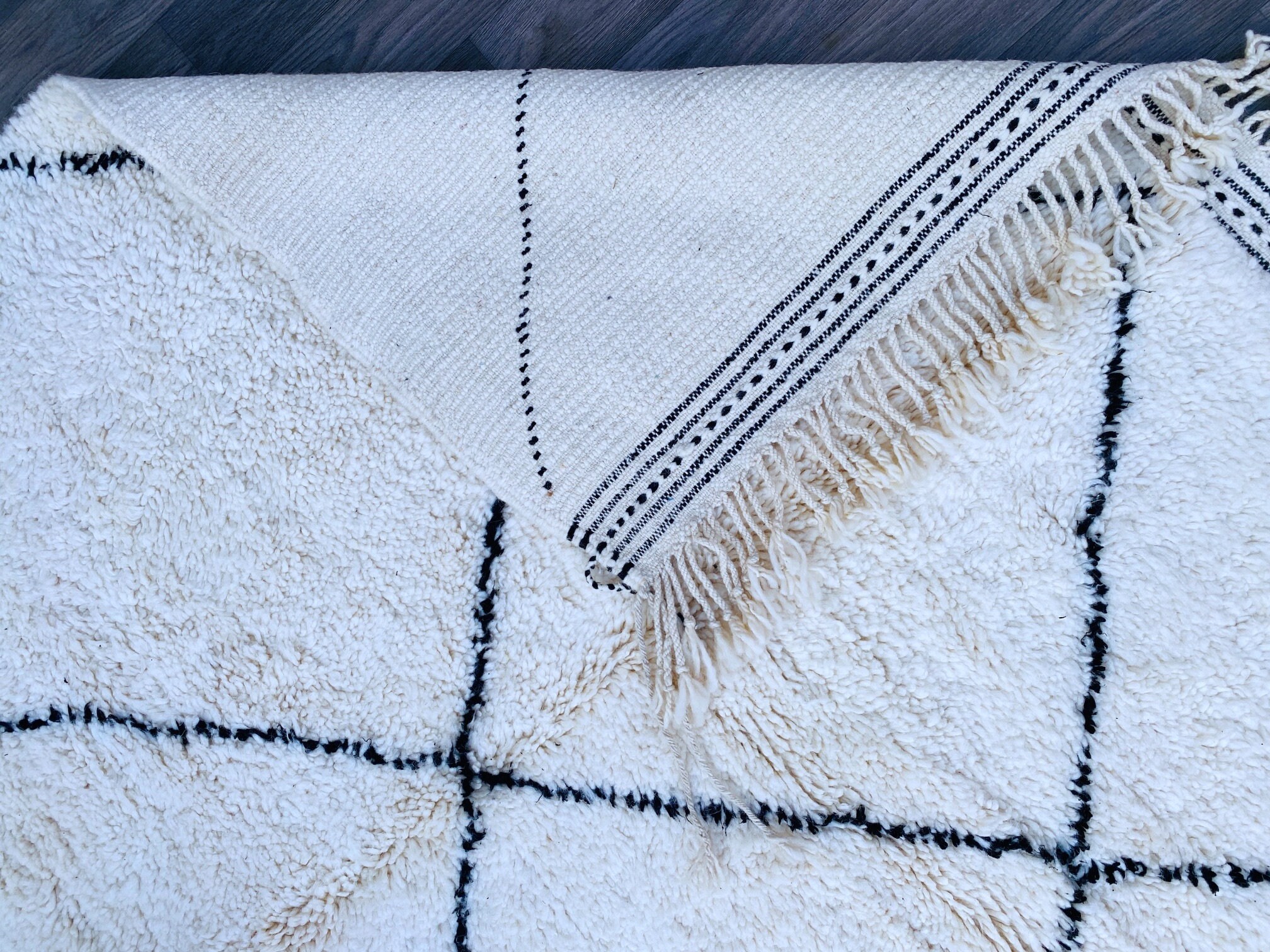 Moroccan rug 5x8ftmoroccan berber carpetbeni ourain | Etsy