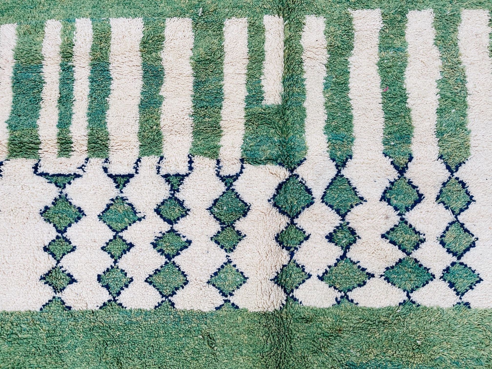 Costum Moroccan Green Rug , Authentic Moroccan Rug,berber Carpet ...