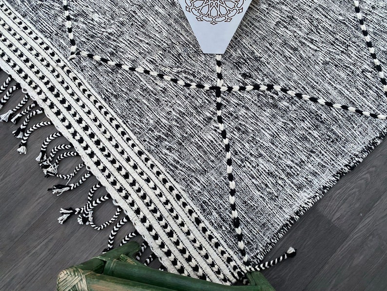 Vintage Moroccan Rug 6x10ft kilim Wool Rug Moroccan Rug - Etsy