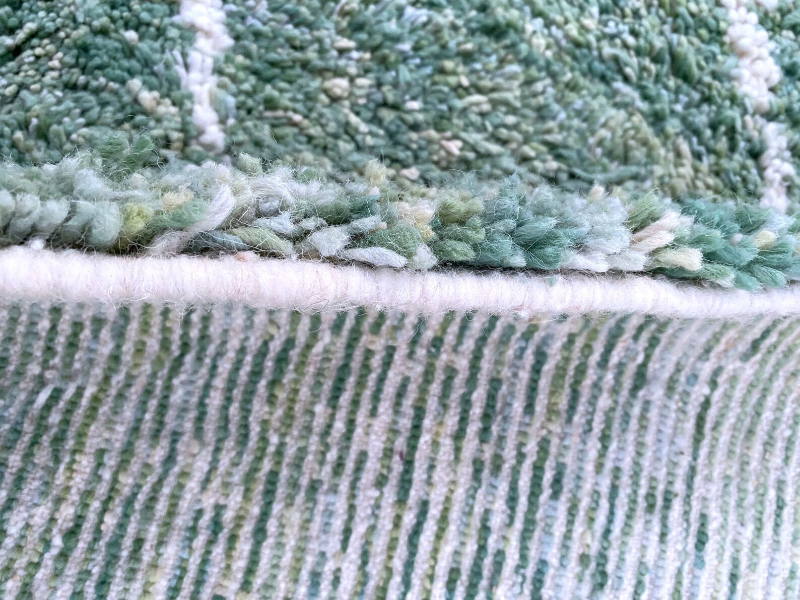 Stylish Moroccan Green Rug 8x11ft Authentic Moroccan - Etsy