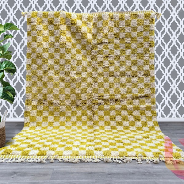 Moroccan Checkered Rug - Etsy
