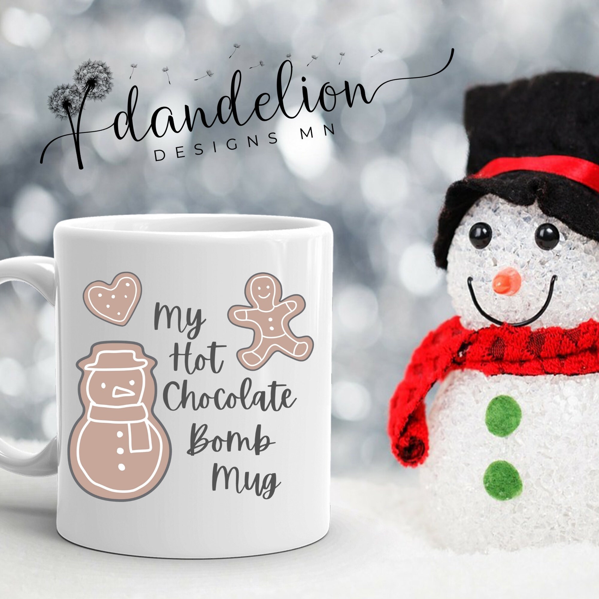 Hot Chocolate Bomb Mug | Christmas Mug, Unique Hot Chocolate Mug ...