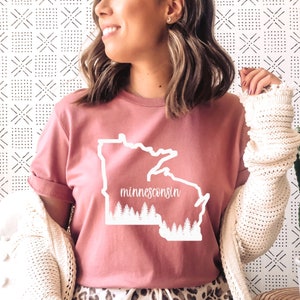 Minnesota and Wisconsin Shirt, Minnesconsin Shirt, Minnesota Shirt ...
