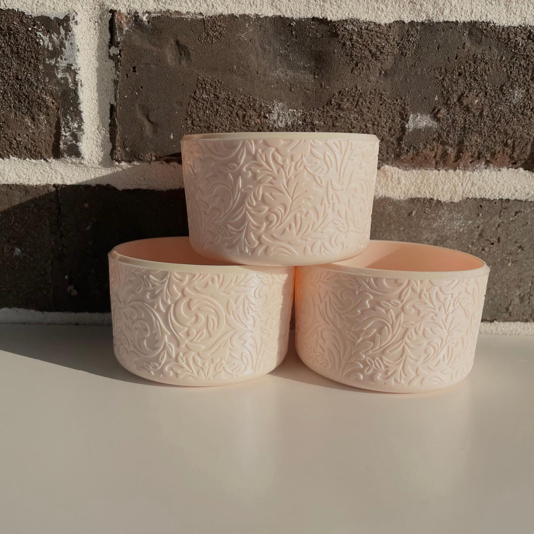 Pale Peach Shimmer Baroque Boot - Etsy