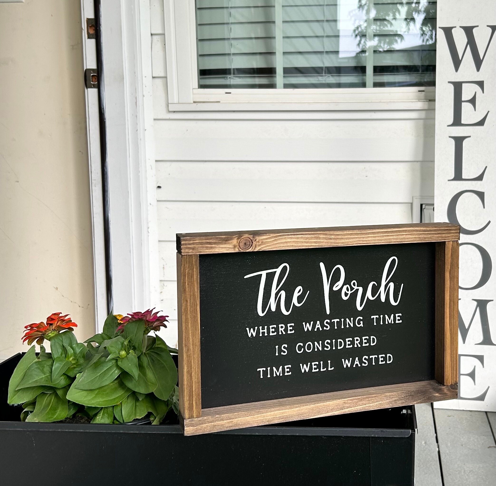 The Porch Wood Sign-porch Sign-porch Decor-welcome Sign-new Home ...