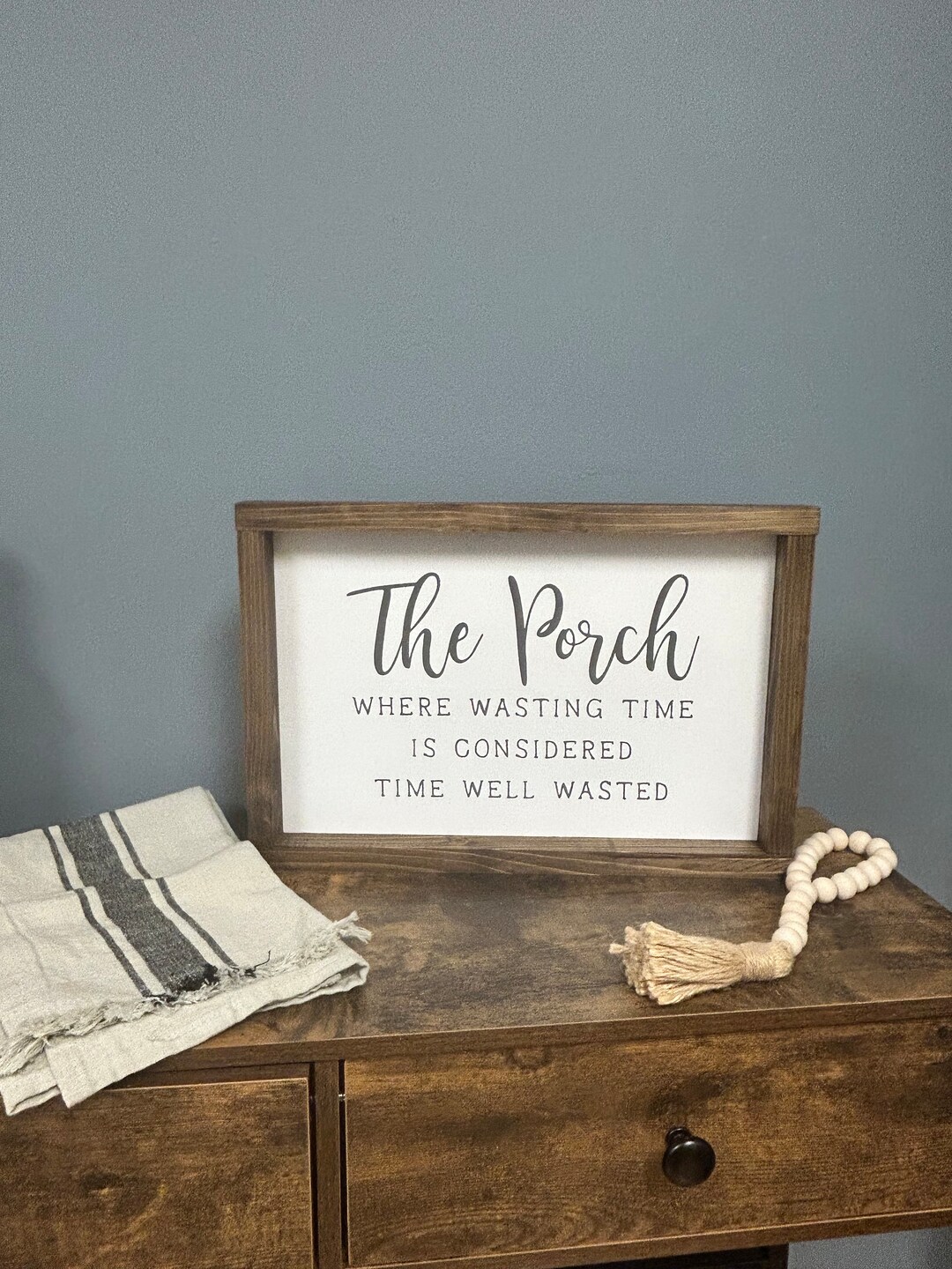 The Porch Wood Sign Porch Sign Porch Decor Welcome Sign New Home Gift ...