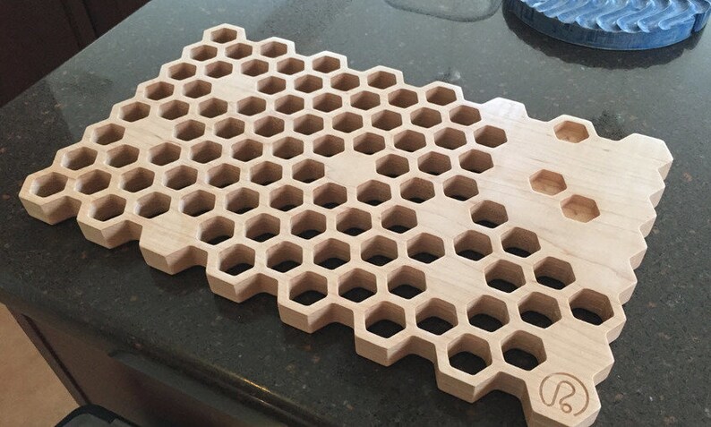 Hot honeycomb stand DXF file for Laser Cut and CNC router | Etsy