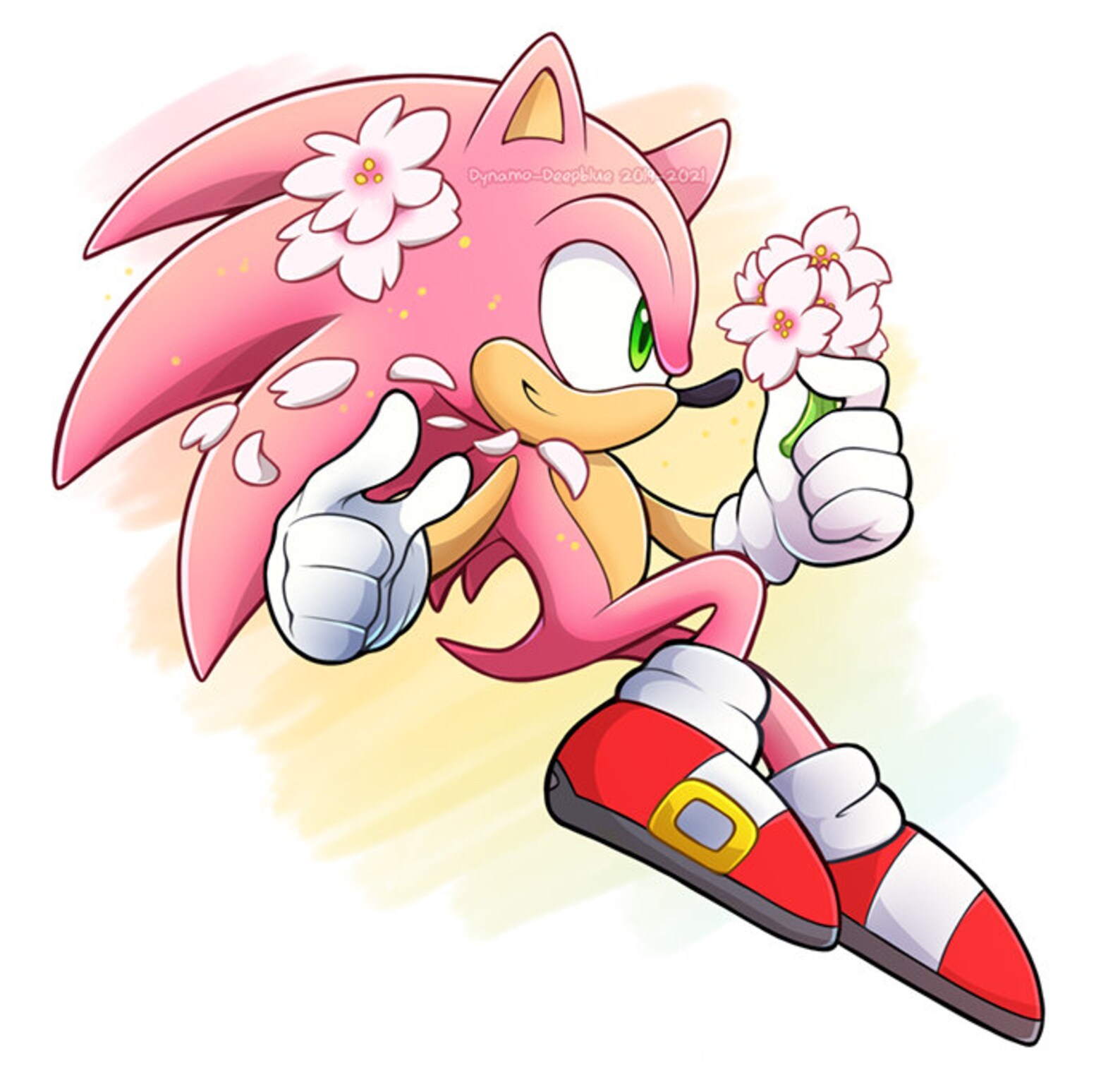 Sakura Pink Sonic 1.5'' Pinback Button | Etsy UK