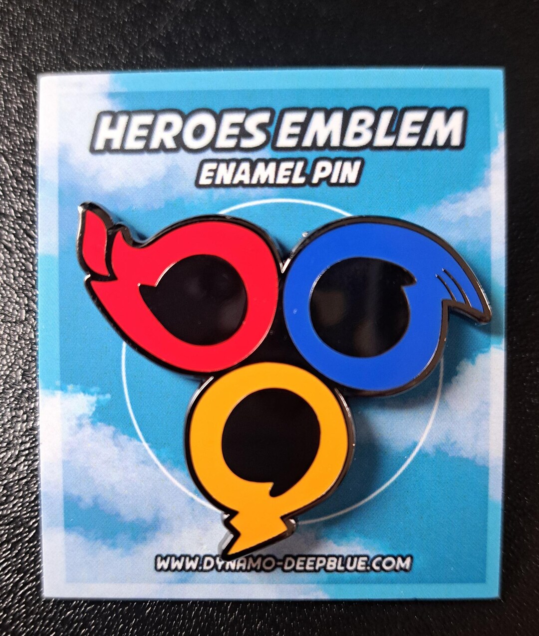 HEROES EMBLEM 1.5" Hard Enamel Pin - Etsy