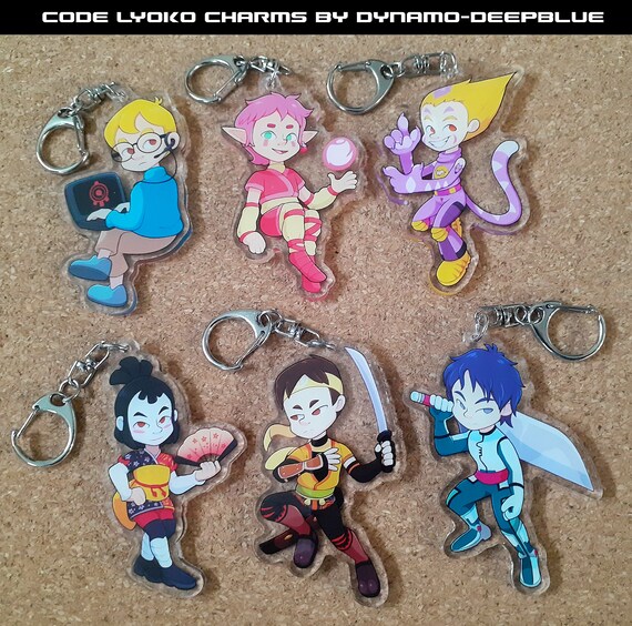 Code Lyoko 3'' Charms - Etsy