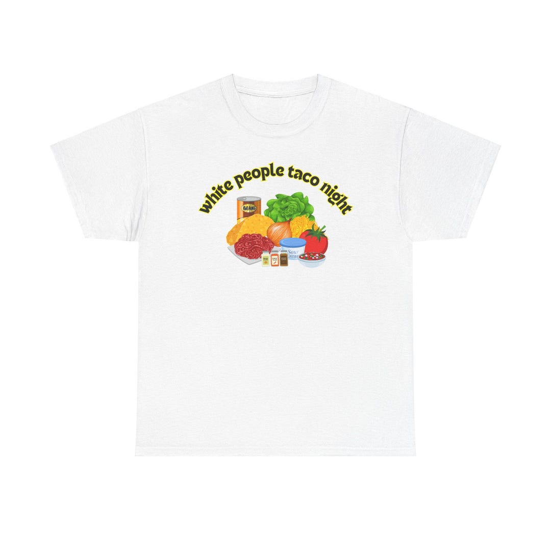 White People Taco Night - Etsy