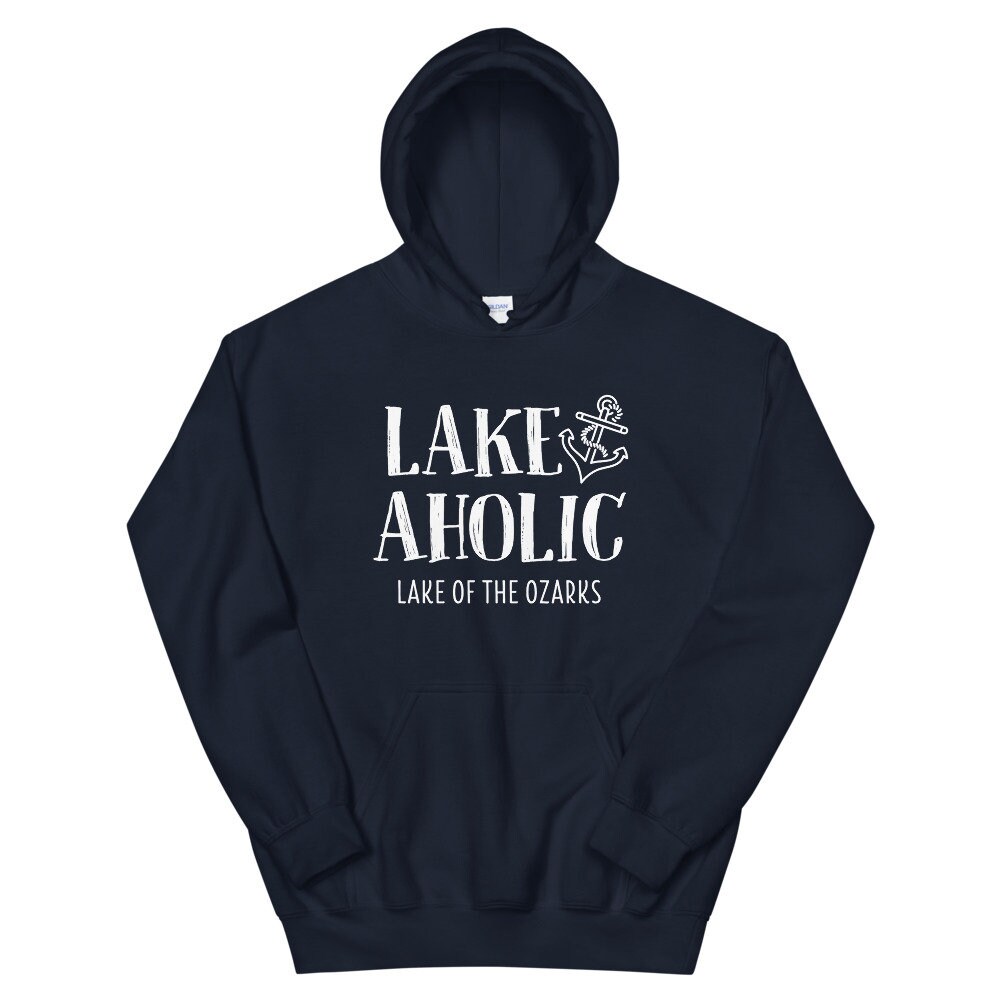 Lakeaholic Lake Hoodie Custom Lake Shirts Lake Life Lake | Etsy