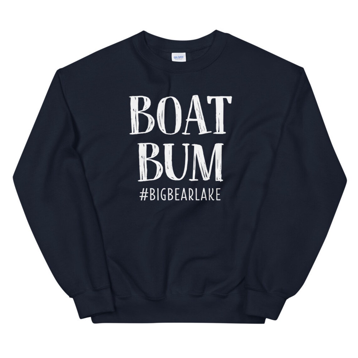 Boat Bum Sweatshirt Custom Lake Life Shirt for Women & Men | Etsy