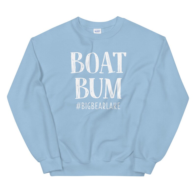 Boat Bum Sweatshirt Custom Lake Life Shirt for Women & Men - Etsy