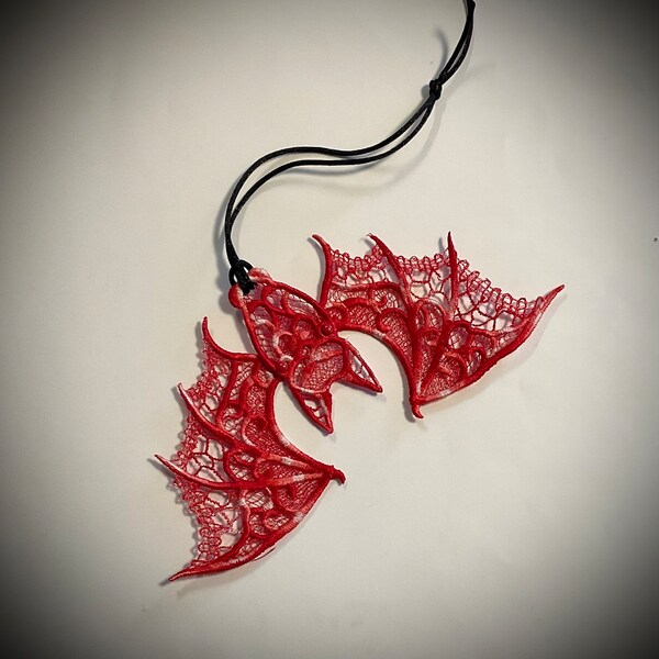 Lace Bat - Etsy