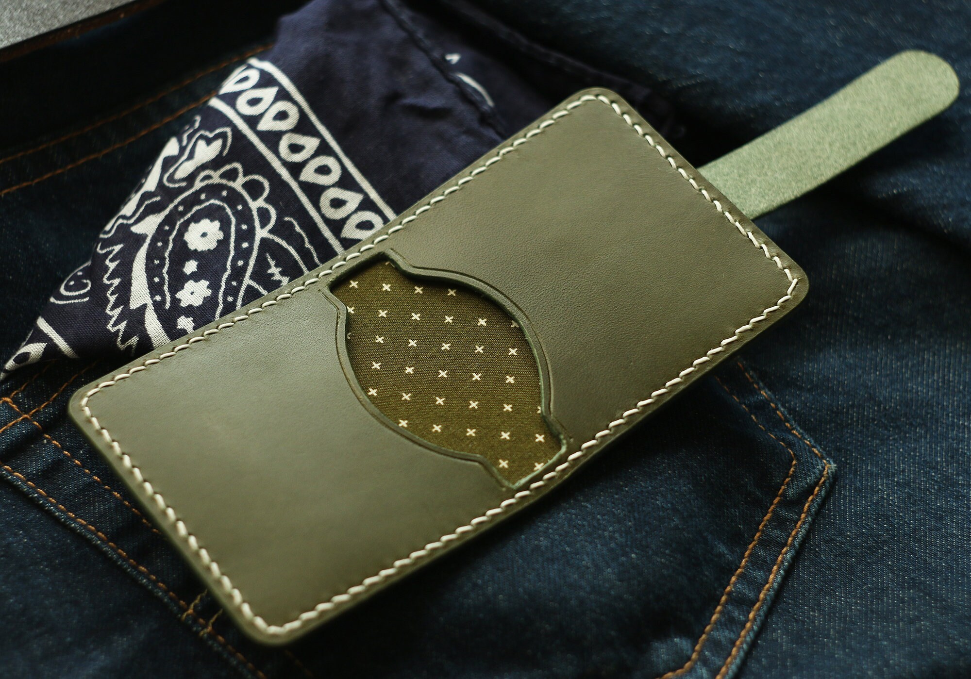 Leather Condom Wallet, Condom Holder 2 Pockets, Leather Condom Sleeve ...