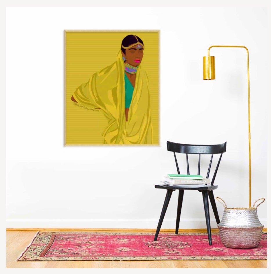 Galat Baat Hai Original Indian Pop Art Print - Etsy